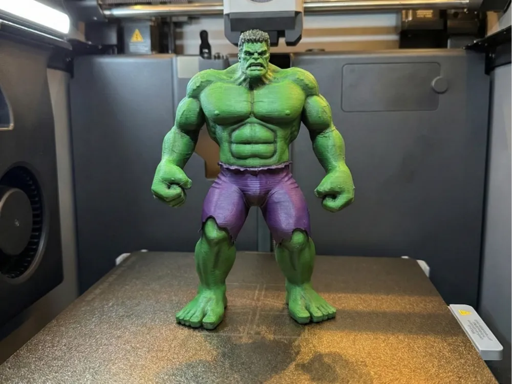 Angry Hulk - Free 3D Print Model - MakerWorld