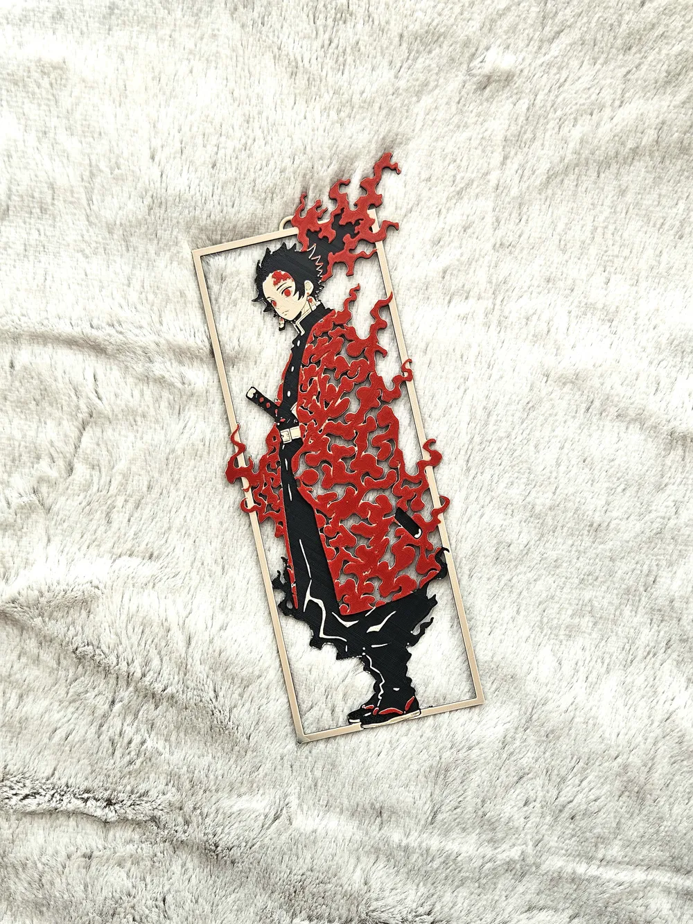 Tanjiro [Framed] - Demon Slayer Bookmark by C3D MakerWorld: Download ...