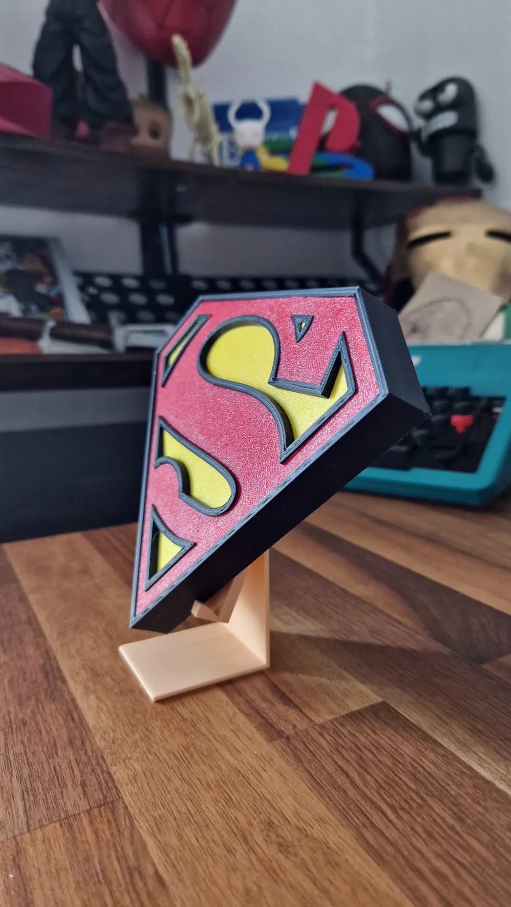 Superman Logo – Without AMS - Free 3D Print Model - MakerWorld