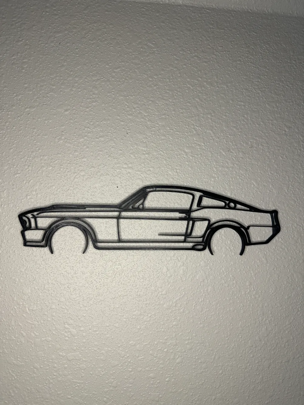 1967 Ford Mustang Wall Art - Scalable by Bhellwig - MakerWorld