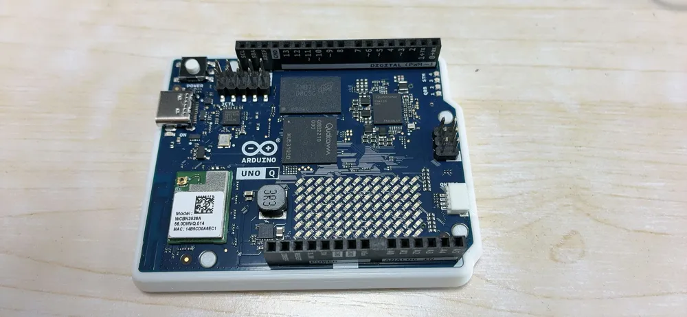 Arduino Uno Q printed Base Plate - Free 3D Print Model - MakerWorld