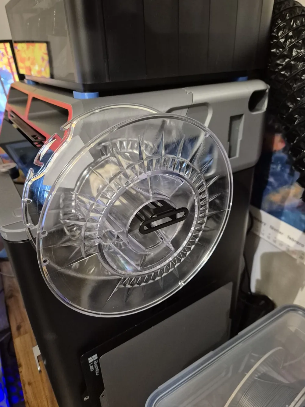 AMS Riser Adapter for P1S Spool Holder by DomDom3333 MakerWorld ...