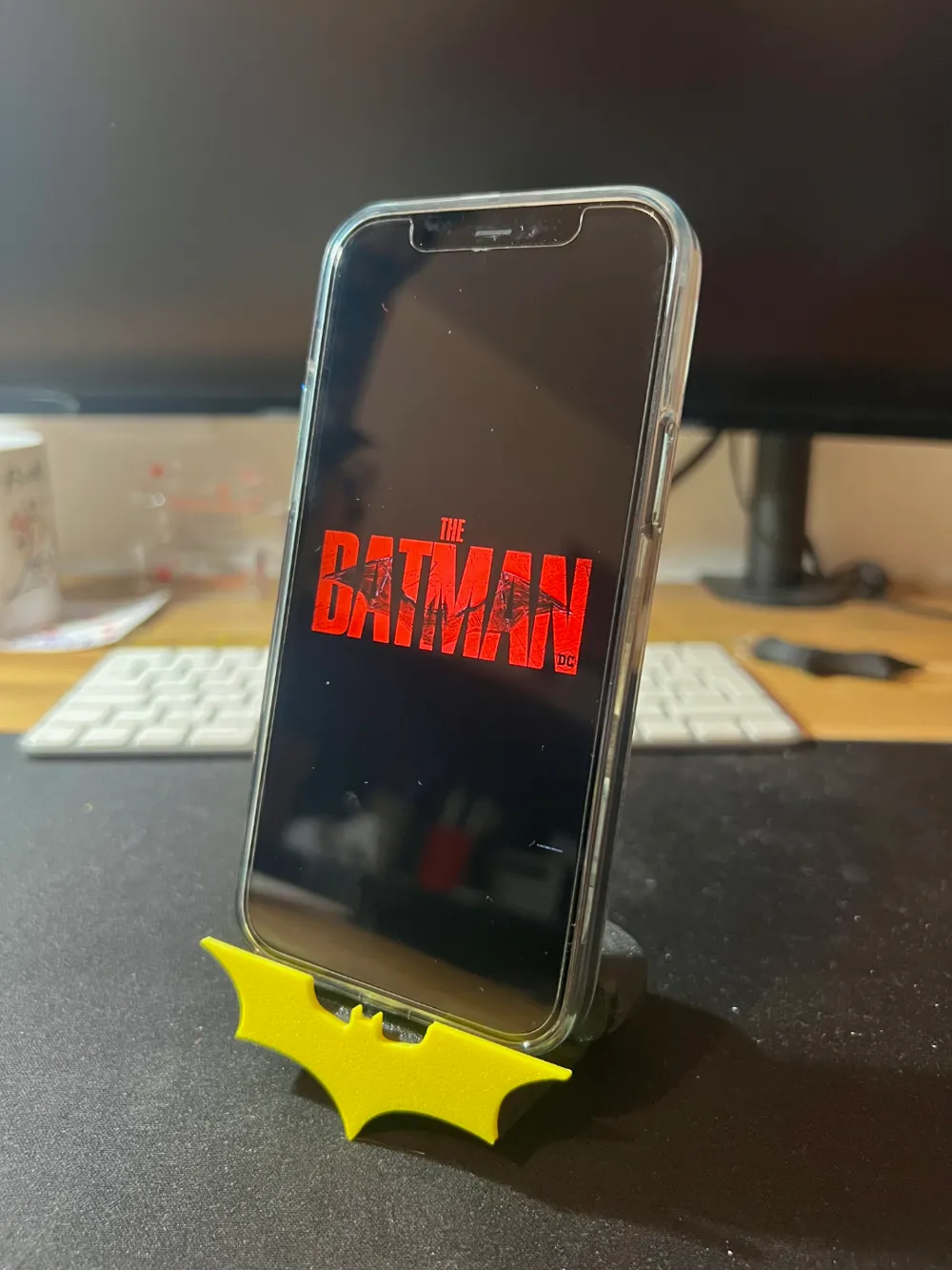 The Bat-Stand: The Dark Knight's Phone Holder - Free 3D Print Model ...