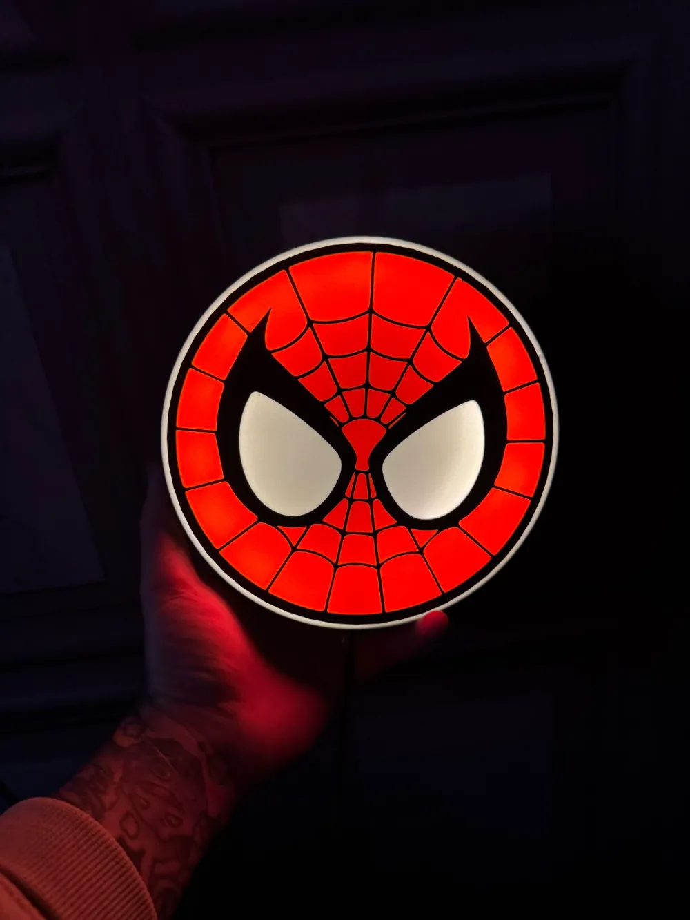 MARVEL - SPIDER-MAN - LIGHTBOX - BAMBU KIT LED - Free 3D Print Model ...