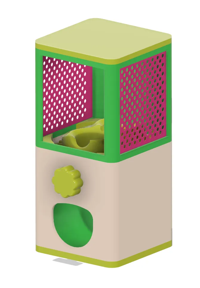 Gachapon Capsule Ball Vending Machine - Free 3D Print Model - MakerWorld