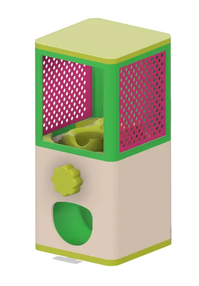 Gachapon Capsule Ball Vending Machine - Free 3D Print Model - MakerWorld