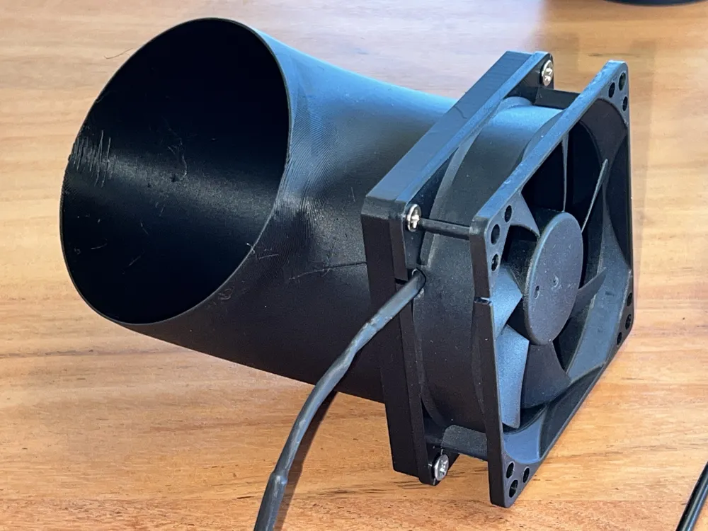 PC Fan Modular Air Duct 40 60 80 92 120 140 - Free 3D Print Model ...