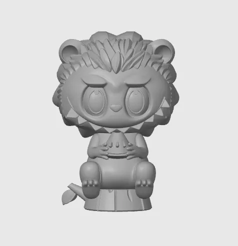 Labubu Lion 3D Model – Pop Mart Inspired by profus MakerWorld: Download ...