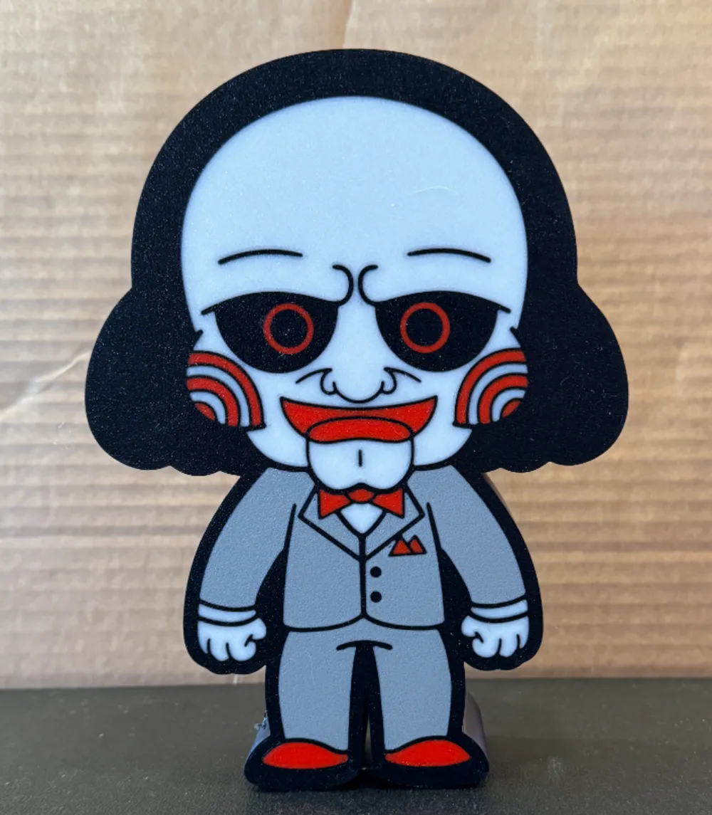 Saw Chibi Lightbox by photosbyd386 - MakerWorld