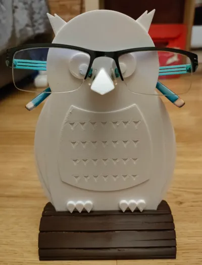 Owl Eyeglass Holder by Ken Mills - MakerWorld