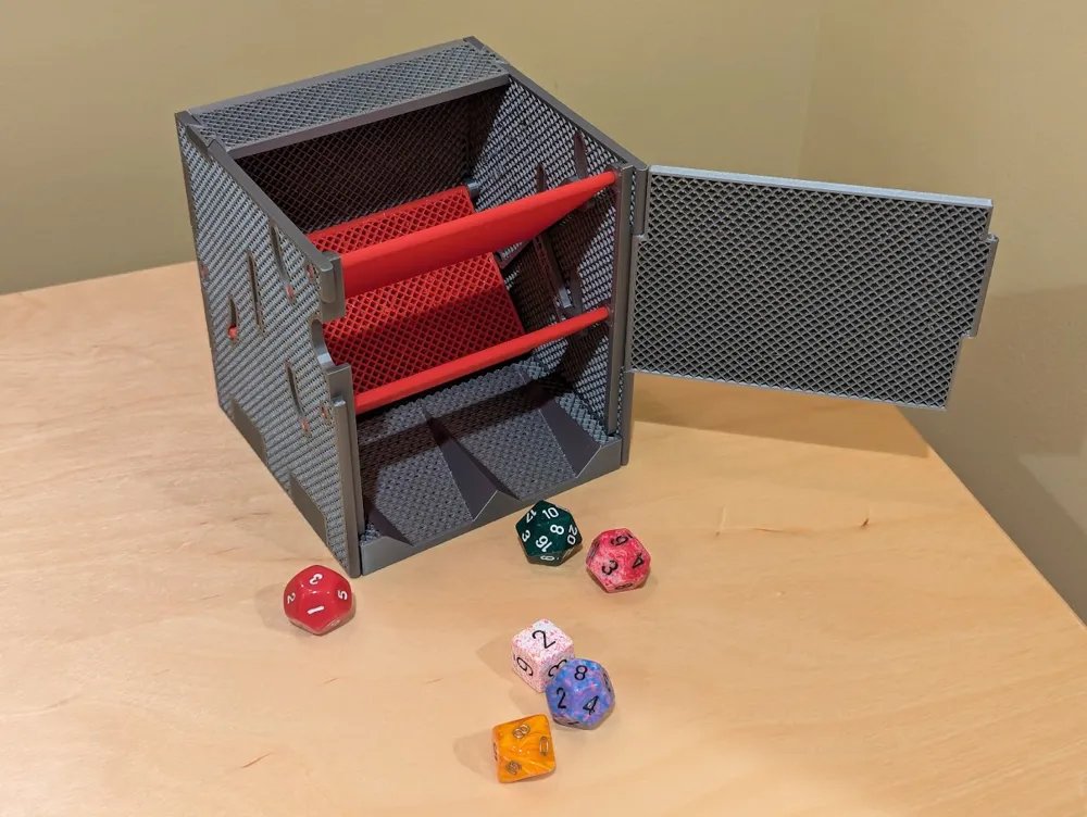 Convertible Storage/Dice Tower with Drawers - Mini by PandaruExpress ...