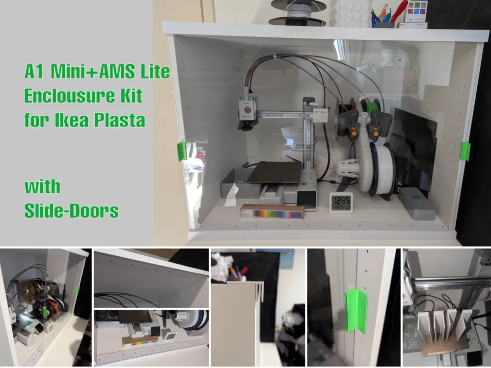 A1 mini + AMS Lite Enclosure - Free 3D Print Model - MakerWorld