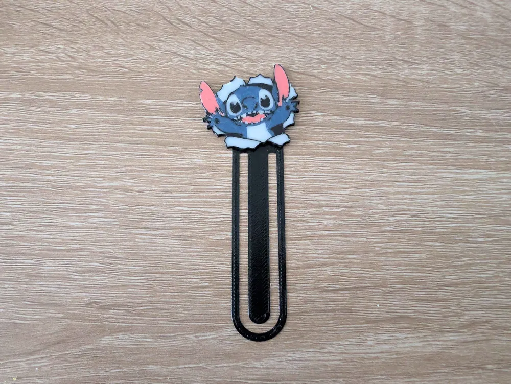 Stitch bookmark by Tutu MakerWorld: Download Free 3D Models