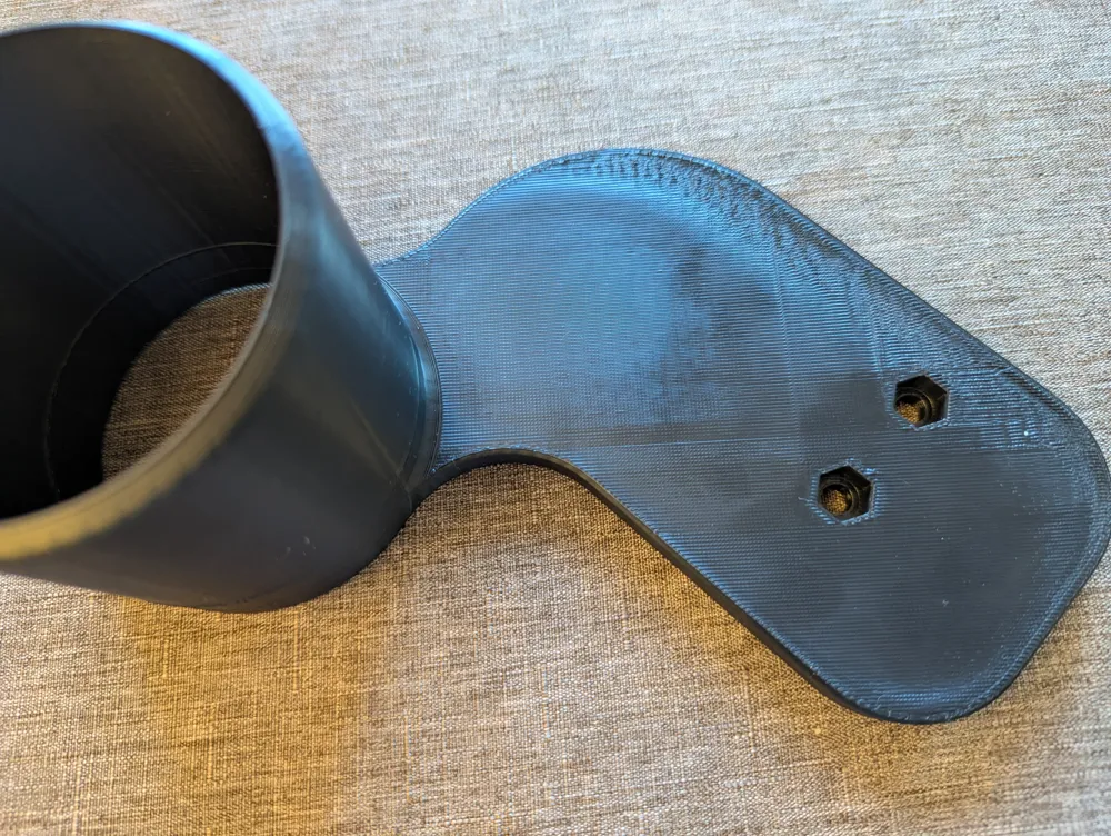 2024 Ford Ranger cup holder mount base - Free 3D Print Model - MakerWorld