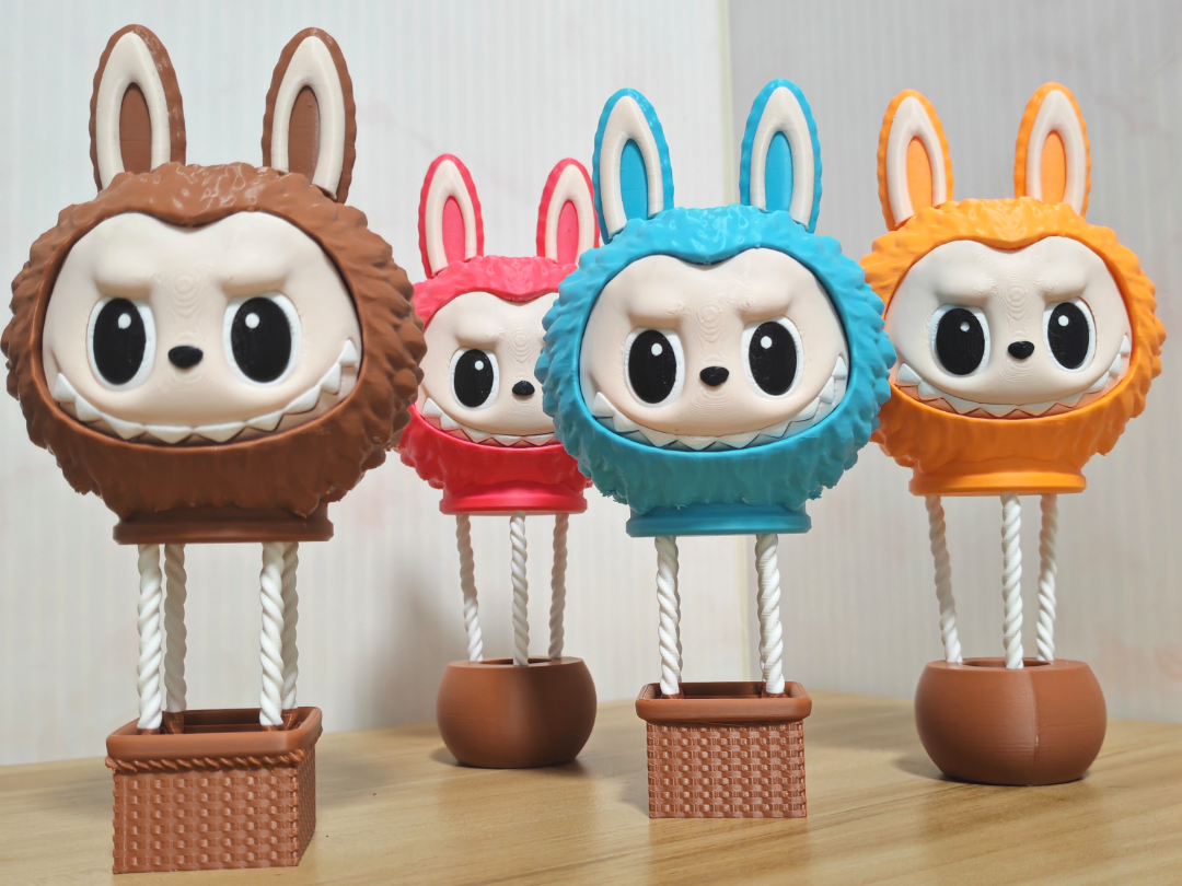 Labubu Hot Air Balloon by Murphyte MakerWorld: Download Free 3D Models