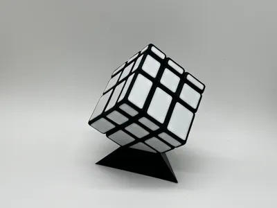 Rubik Style Mirror Cube Tile and Monocolor - Free 3D Print Model ...