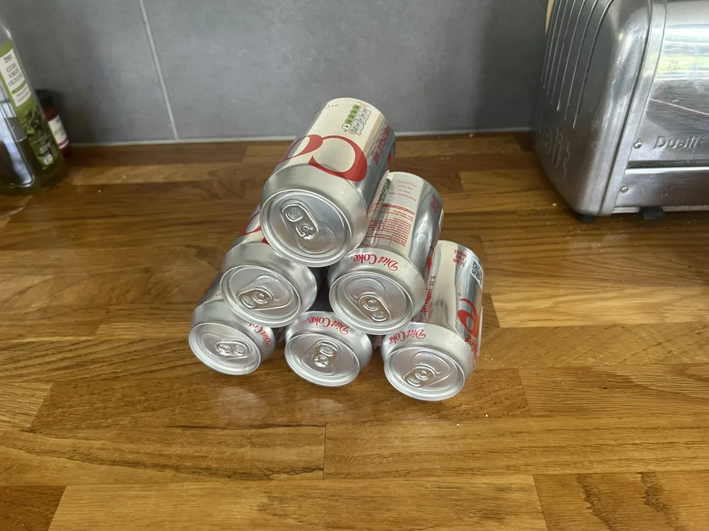 Minimalist fridge can stacker rack fits on A1mini - Free 3D Print Model ...