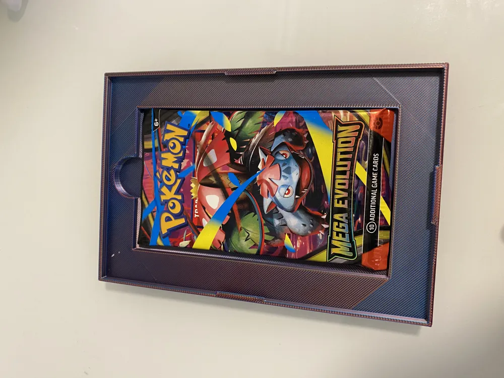 Frame for Pokemon Booster - Free 3D Print Model - MakerWorld