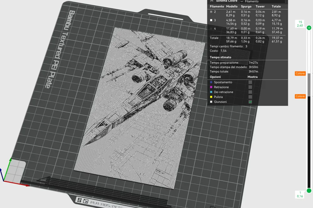 Star Wars X-Wing Project - Hueforge by Oneshotblu - MakerWorld