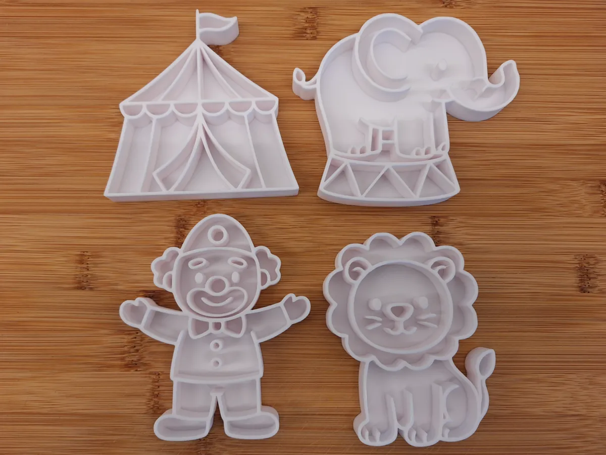 Sensory play : Circus set by Pixelstreamers MakerWorld: Download Free ...