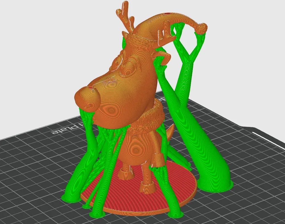 Winter Reindeer Buddy - Free 3D Print Model - MakerWorld