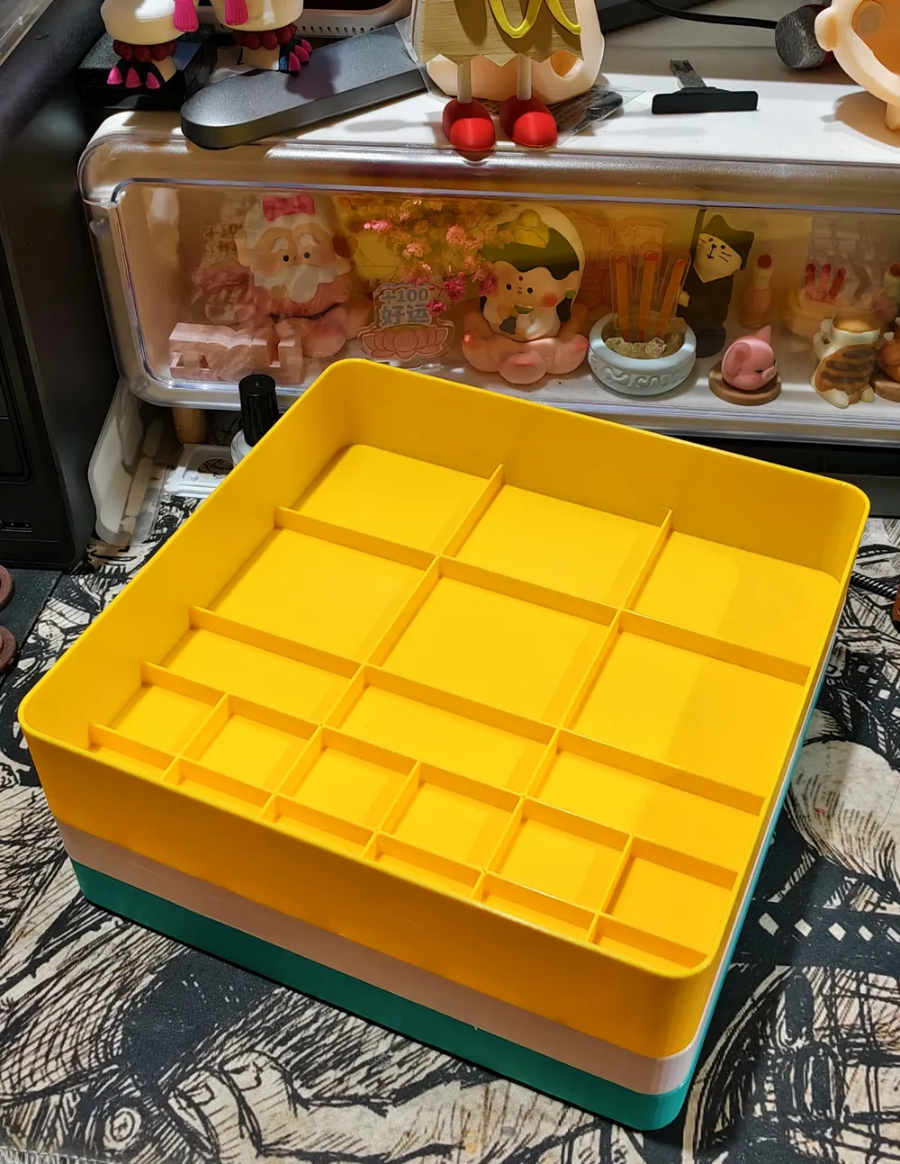 Stapelbare Teileschale - Figurenbauteile Aufbewahrung und Sortierung ...