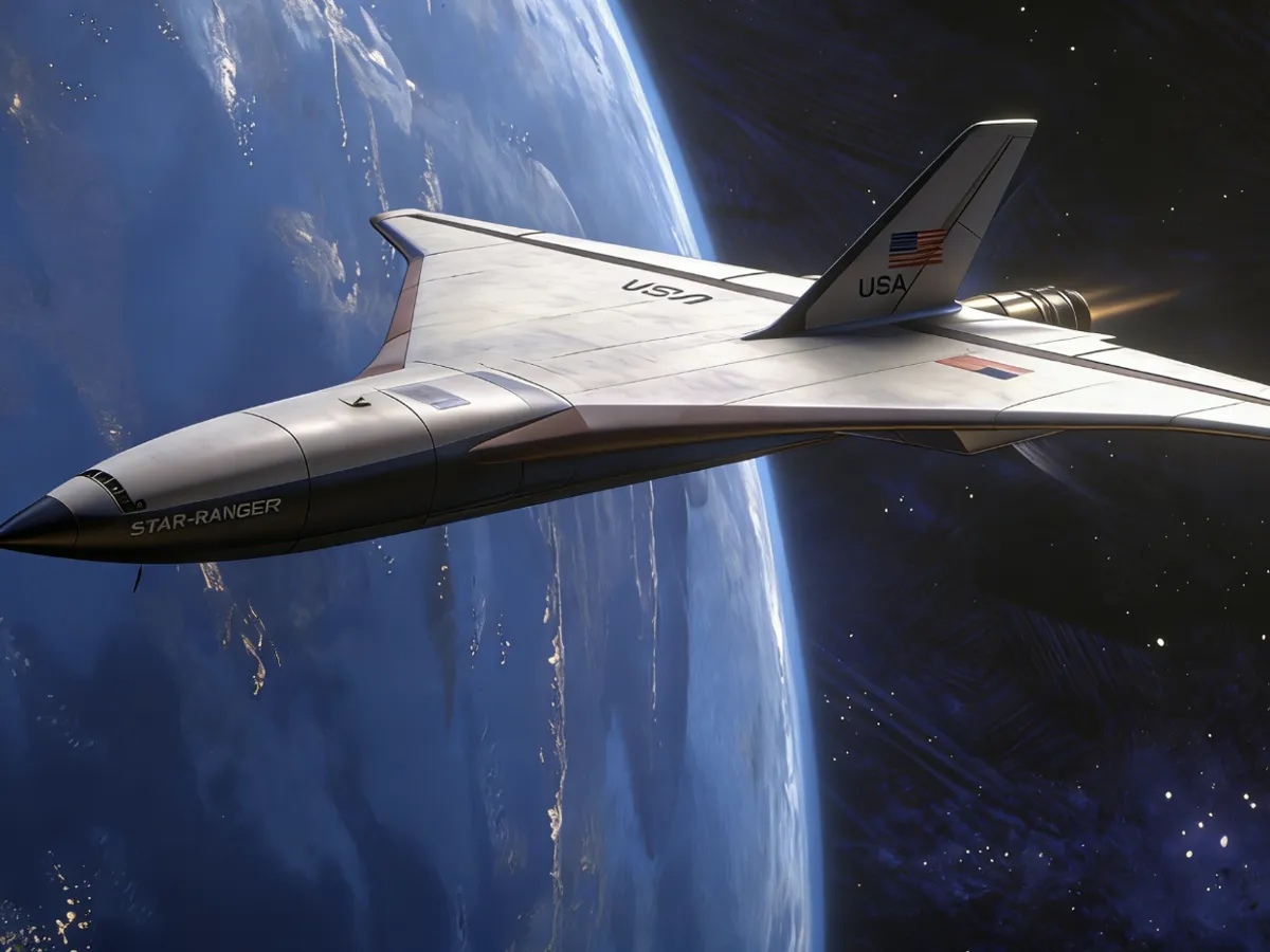 Star-Raker Spaceplane - Free 3D Print Model - MakerWorld