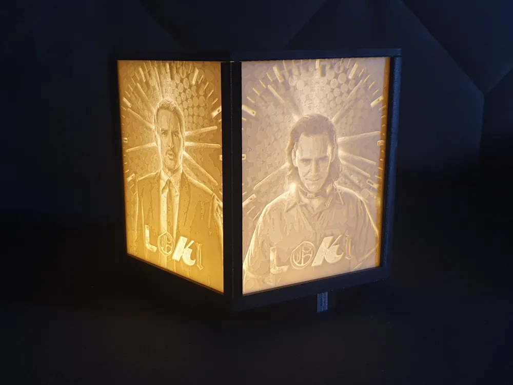 LOKI Lithophane Lamp by St!mpy - MakerWorld