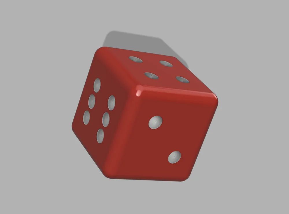 Standard dice with official dimensions by iLab 3D - MakerWorld