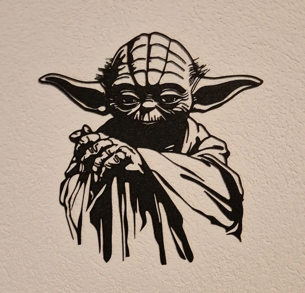 Yoda Wall Art by palumbus - MakerWorld