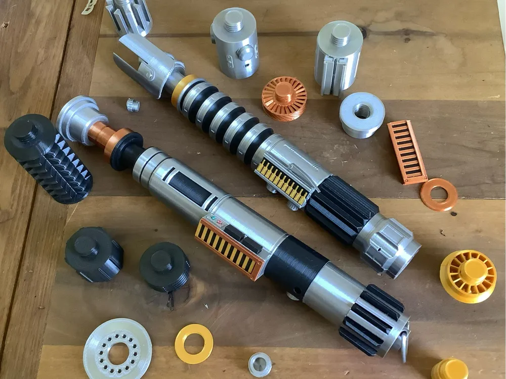 Build Your Own custom Lightsaber by 3D E MakerWorld: Download Free 3D ...