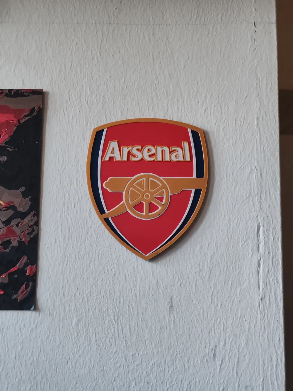 Arsenal FC Logo without AMS - Free 3D Print Model - MakerWorld