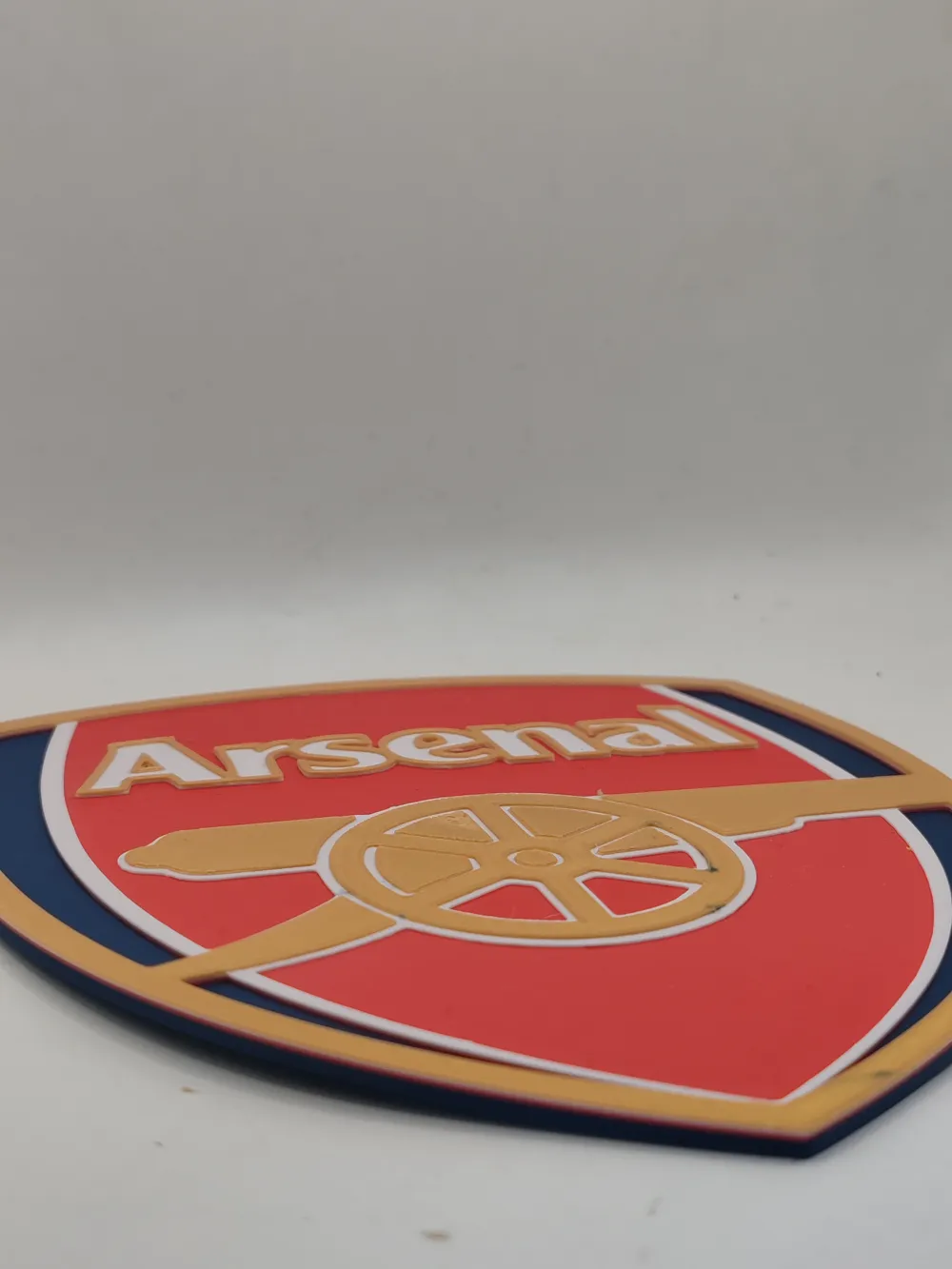 Arsenal FC Logo without AMS - Free 3D Print Model - MakerWorld