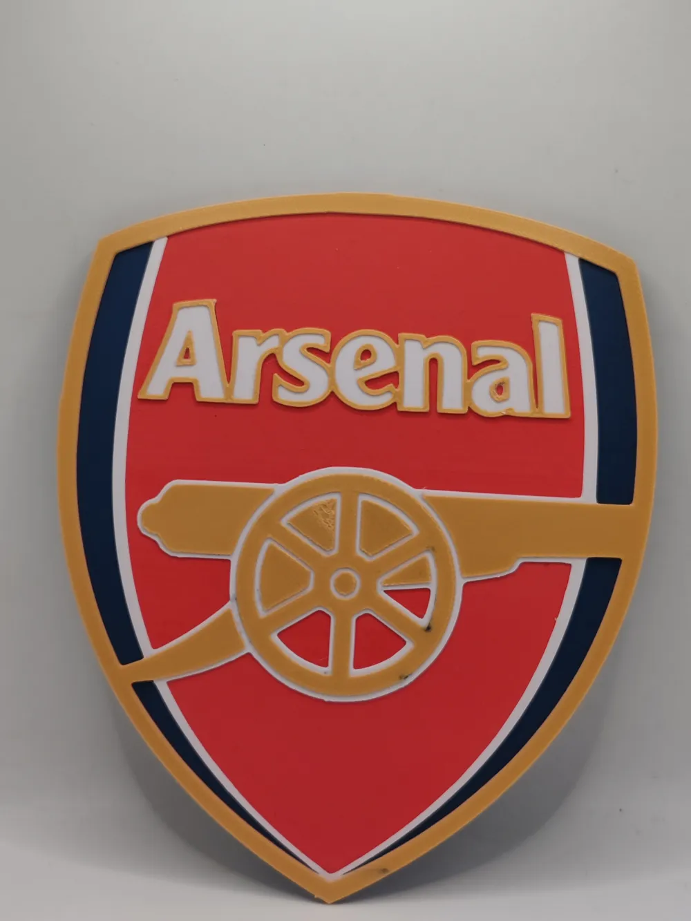 Arsenal FC Logo without AMS - Free 3D Print Model - MakerWorld
