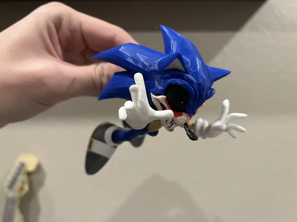 2011X Custom Figure Kit (Sonic.EXE) - Free 3D Print Model - MakerWorld