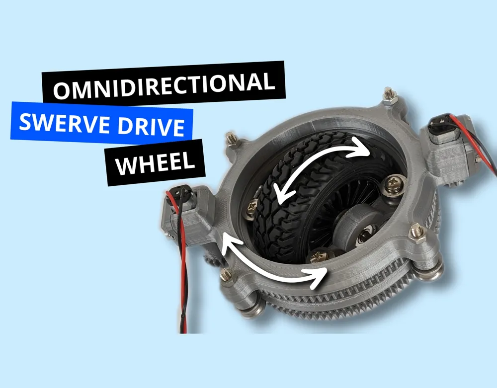Differential Swerve Drive by WildWillyRobots - MakerWorld