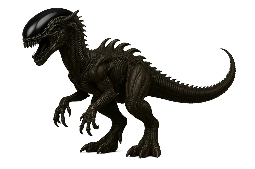 Xenomorph Raptor Hybrid by Mike MakerWorld: Download Free 3D Models