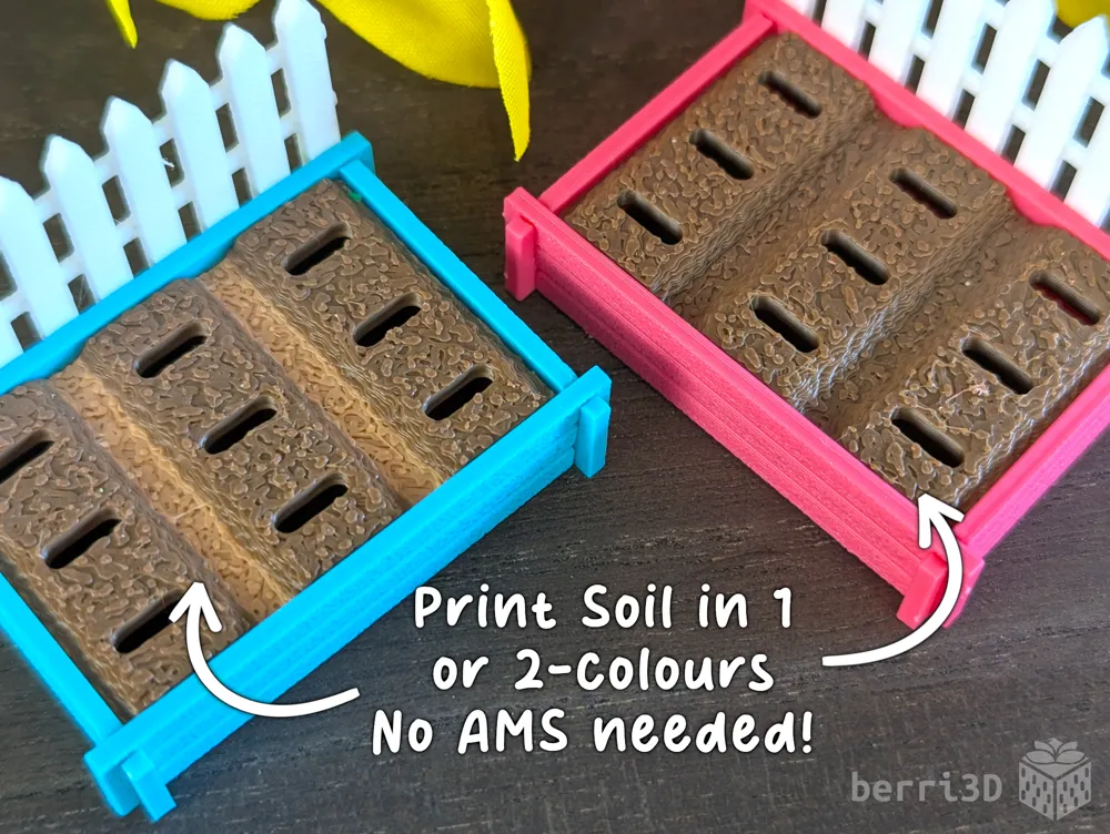Easter Garden - Kit Card Set - Free 3D Print Model - MakerWorld