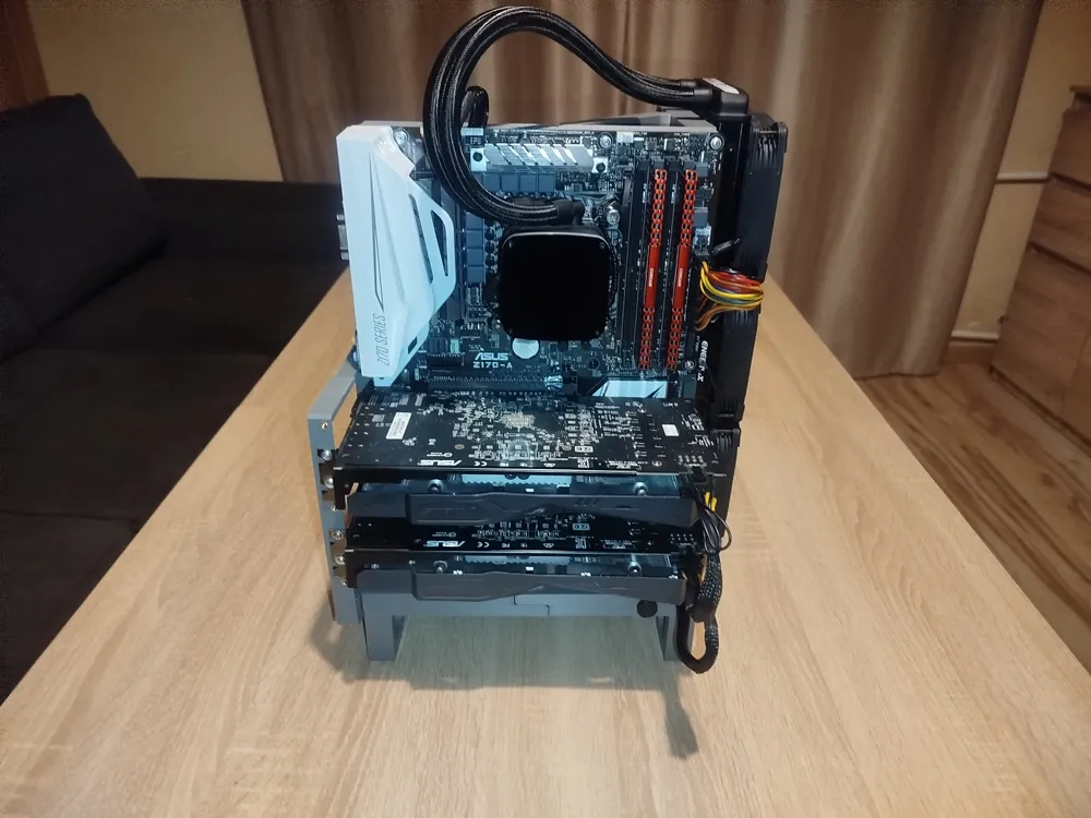 Open Frame PC Case ATX by Maker_3DP MakerWorld: Download Free 3D Models