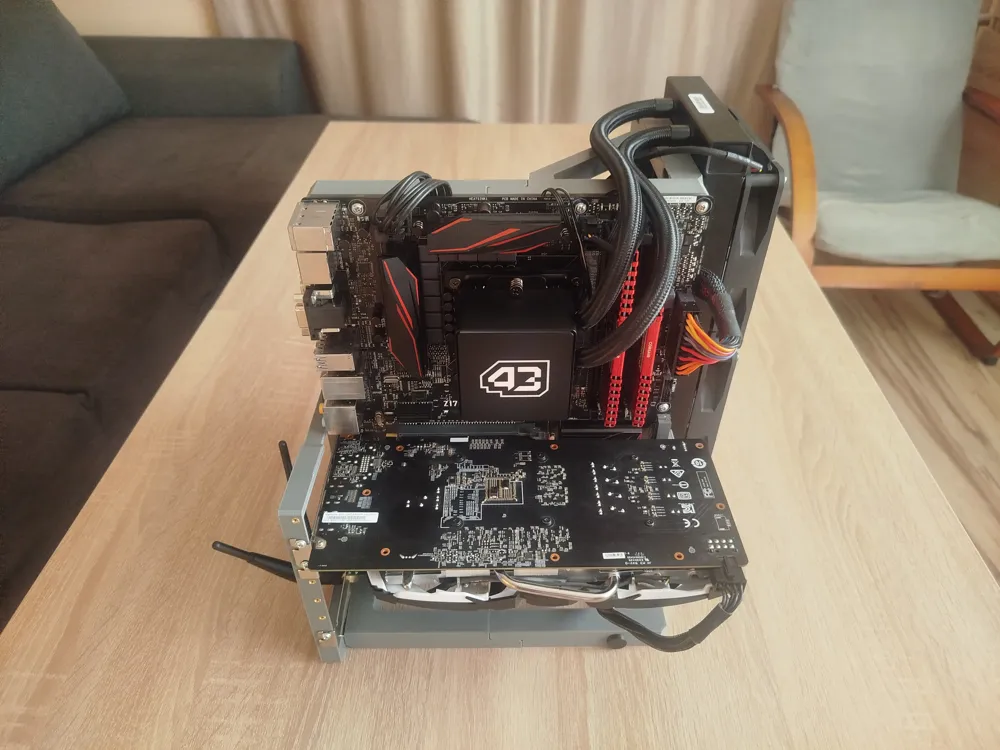 Open Frame PC Case ATX by Maker_3DP MakerWorld: Download Free 3D Models