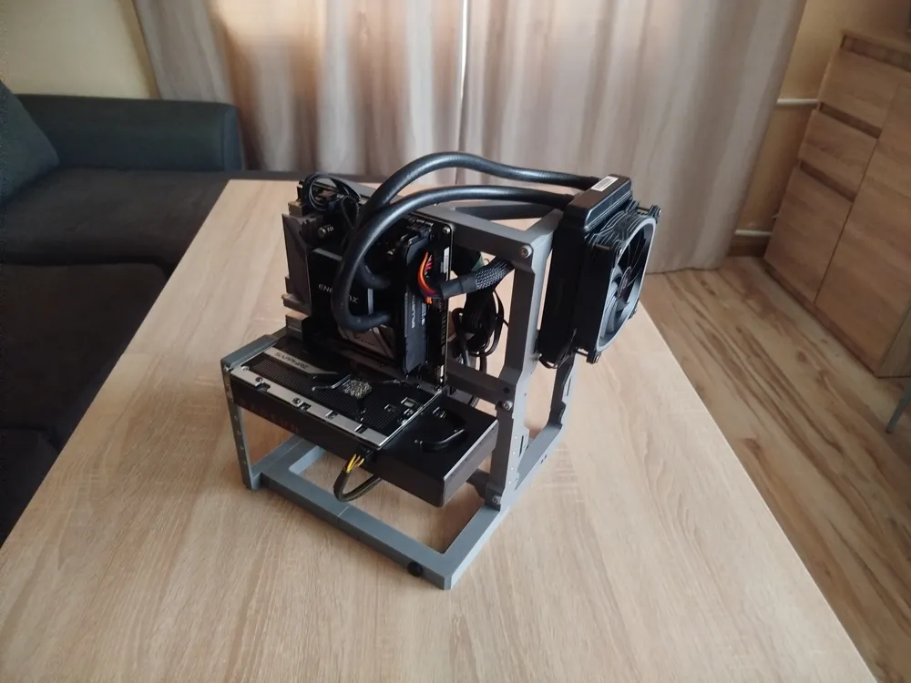 Open Frame PC Case ATX by Maker_3DP MakerWorld: Download Free 3D Models