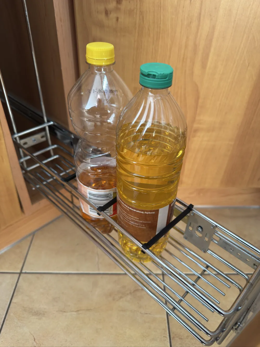 Pull-out basket bottle stabilizer/support - Free 3D Print Model ...