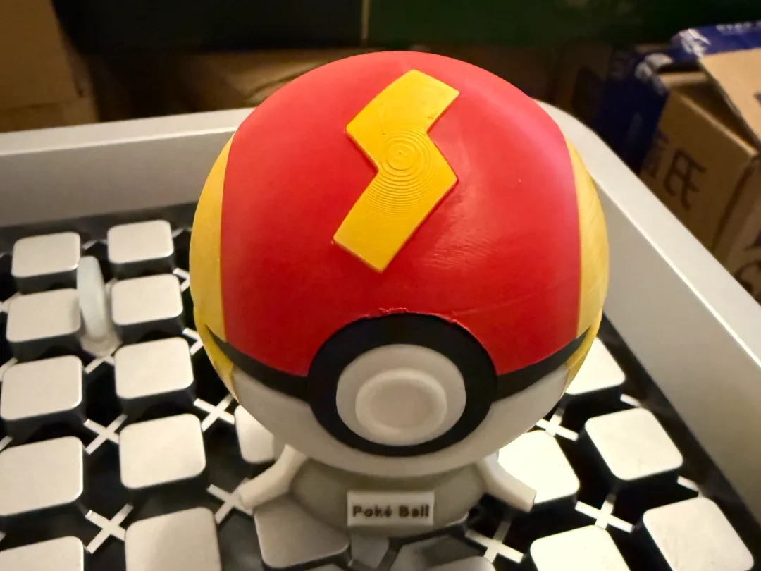 Pokemon Pokeball Fast Ball, two part by 睡不醒的辰辰 MakerWorld: Download ...