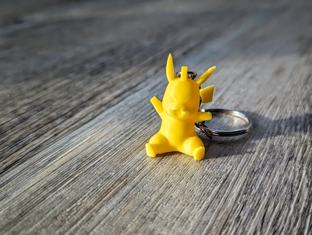 Pikachu Keychain (Remix) Remixed by tim.bey - MakerWorld