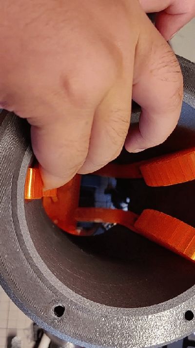 Arm Gauntlet Exoskeleton 3.0 (no glue, no hardware, requires TPU ...