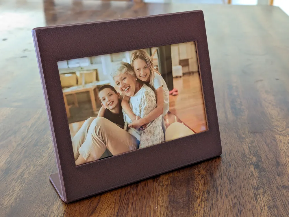 Personalized Picture Frame Flush Surface 4x6 or 5X7 by matt thibs - MakerWorld