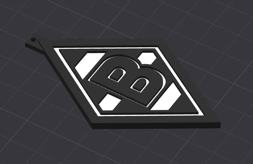 Borussia Mönchengladbach Schlüsselanhänger by Sellynjoh - MakerWorld