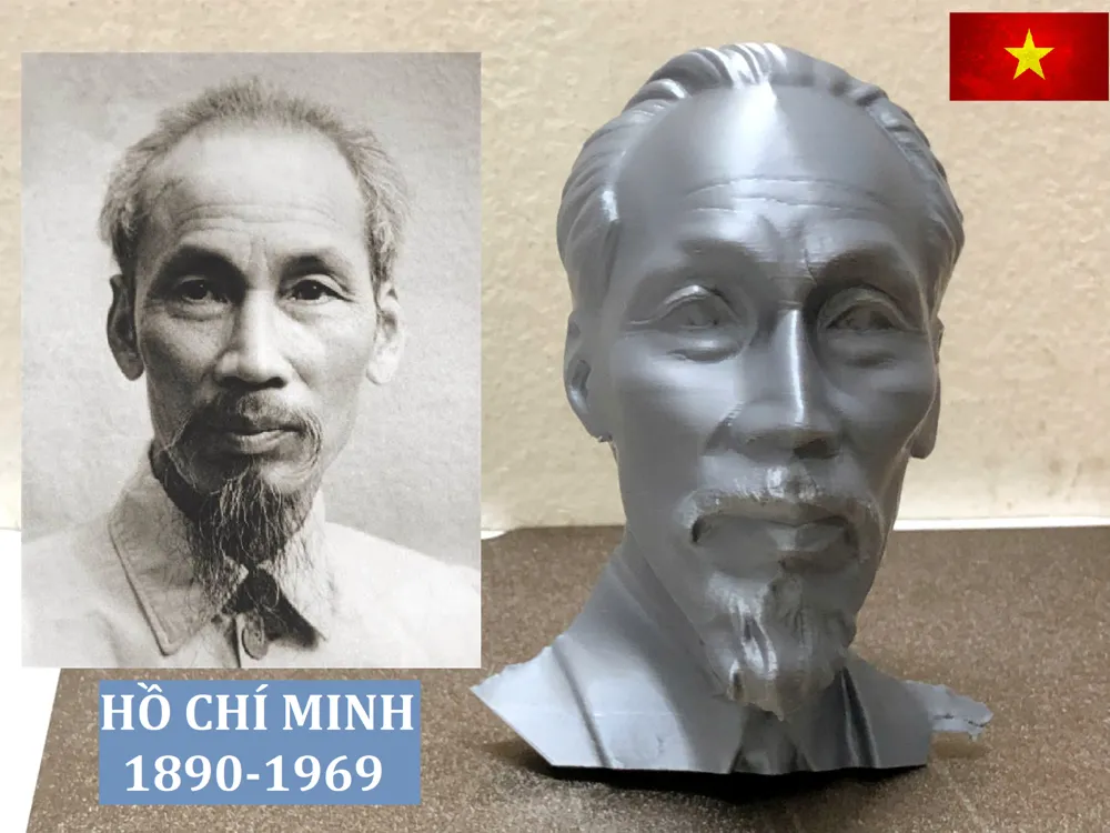Ho Chi Minh Statue - Free 3D Print Model - MakerWorld