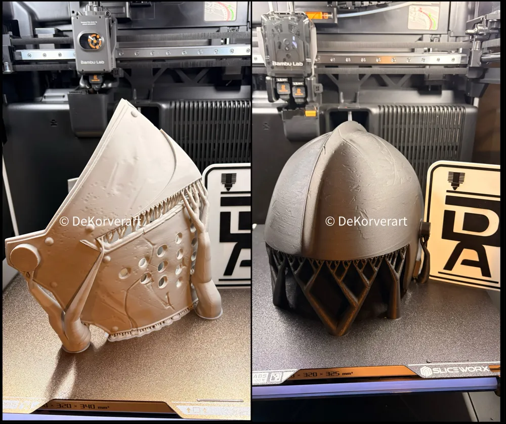 Medieval Knight Helmet - Free 3D Print Model - MakerWorld