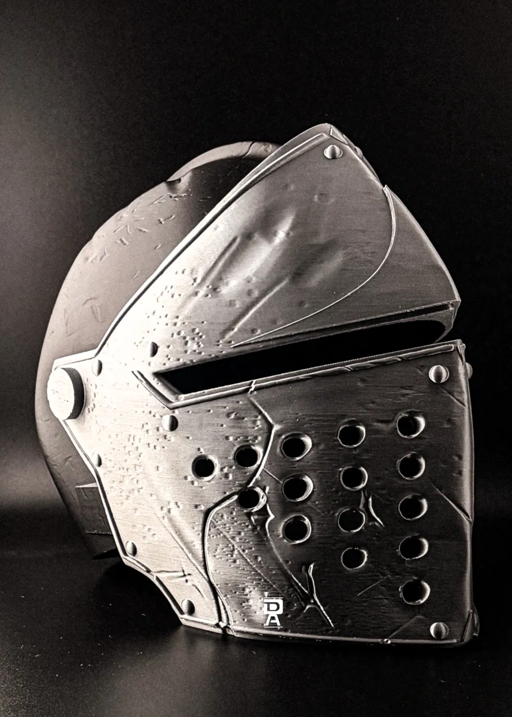 Medieval Knight Helmet - Free 3D Print Model - MakerWorld